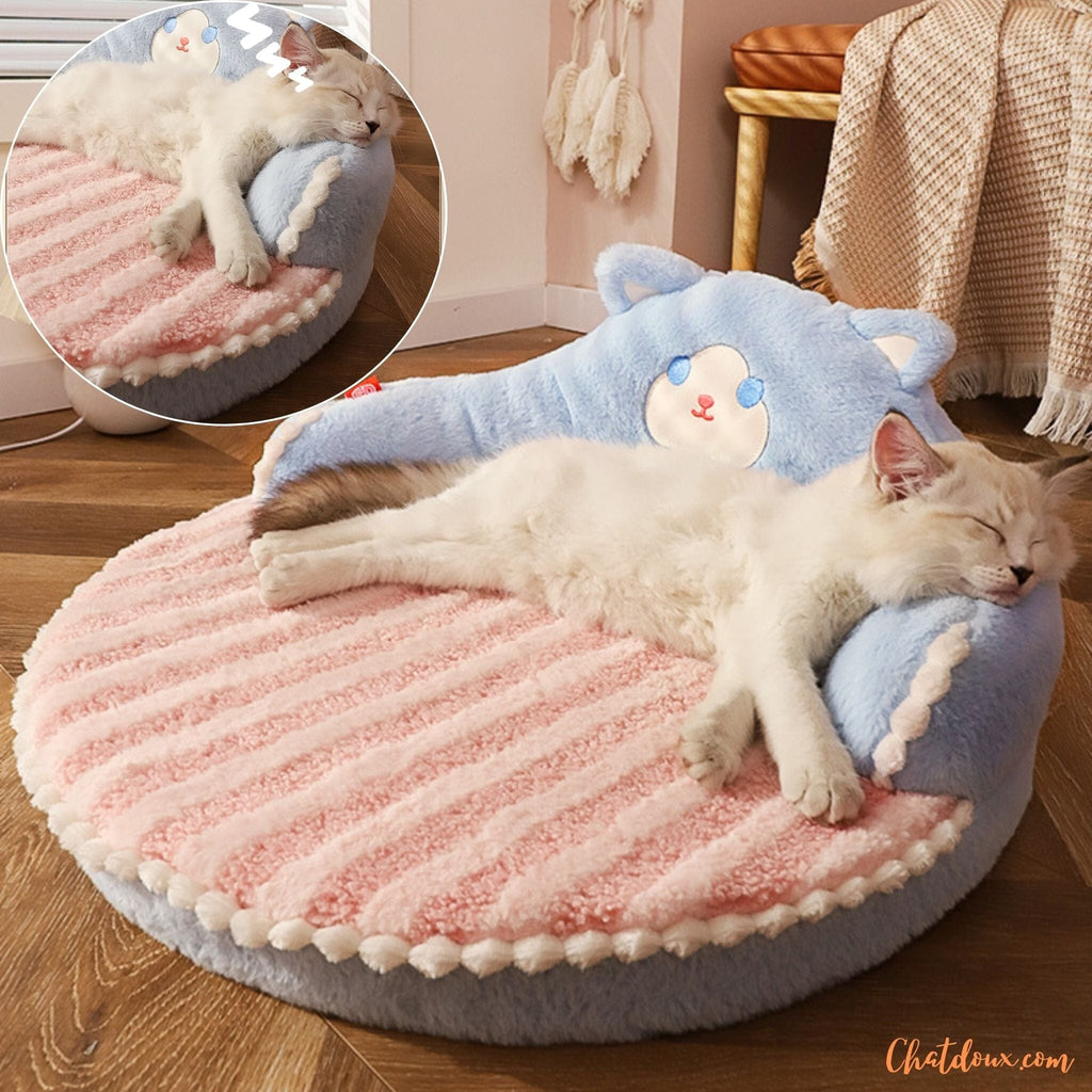 Lit pour chat - Rose | Cuty™ – chat doux