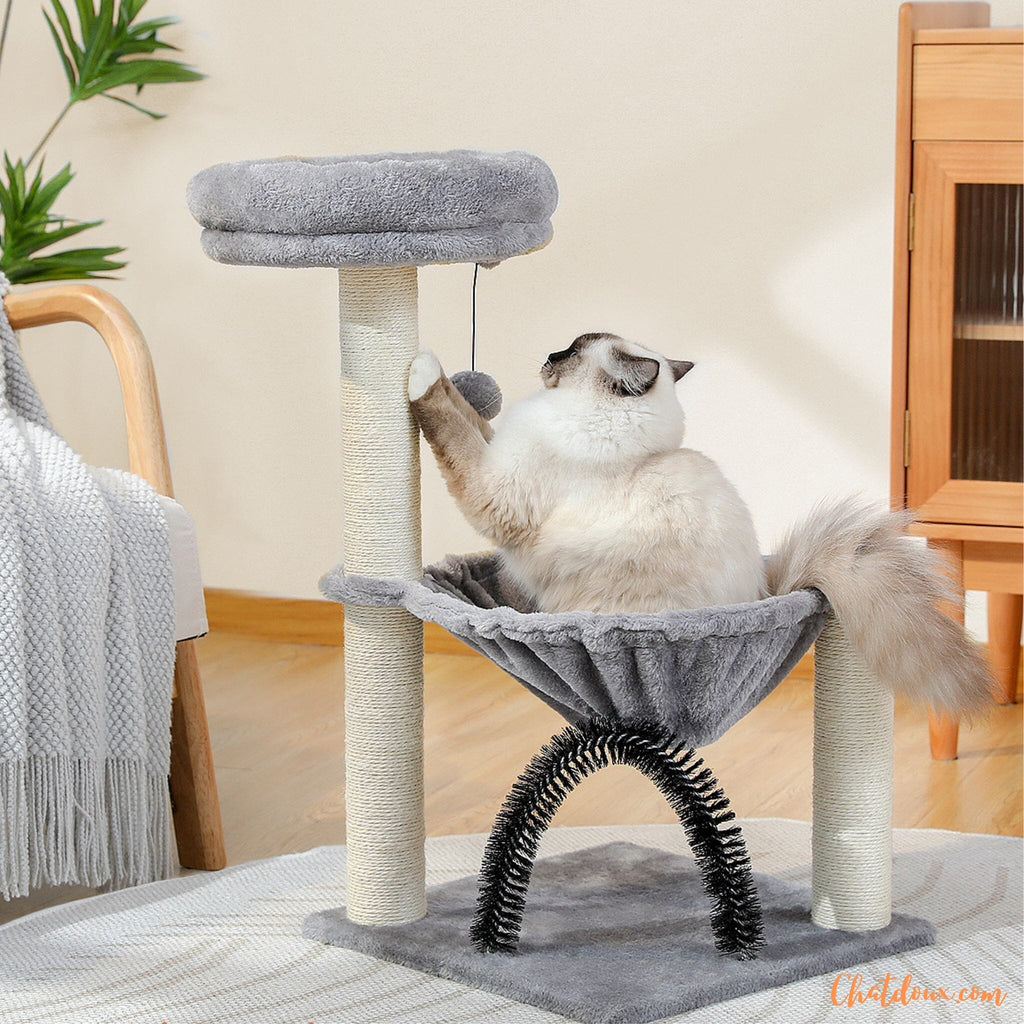 petit arbre a chat | adapté pour les petits espaces – chat doux